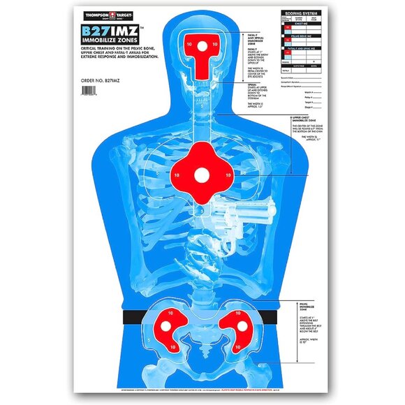 Other | B27imz Silhouette With Human Anatomy Immobilize Zones Ultra ...